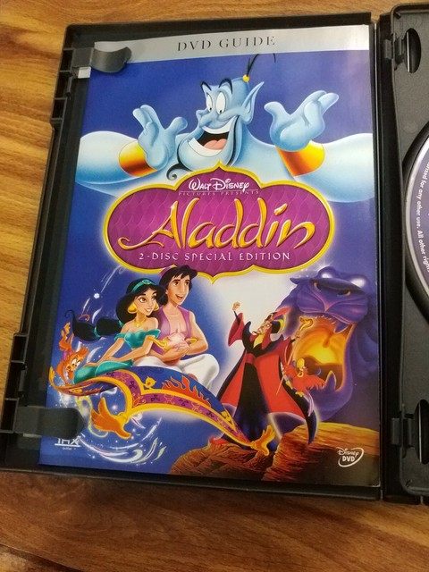 Disney's Aladdin 2 Disc Platinum Special Edition DVD (2004) excellent ...
