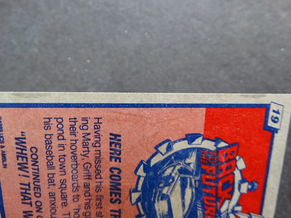 1989 Topps Back to the Future 2 Movie Trading Card Complete Your Set U ...