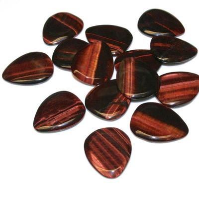 Timber Tones Tiger Tone Guitar Pick - Red Tigers Eye - Single Pick | eBay