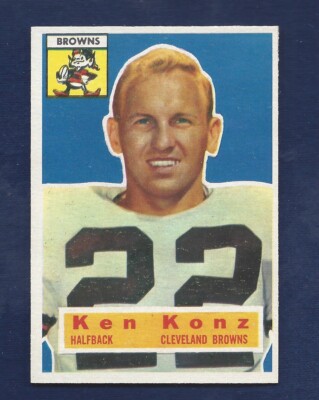 SHARP PACK FRESH 1956 TOPPS FOOTBALL #33 KEN KONZ .99 SHIP M308 | eBay