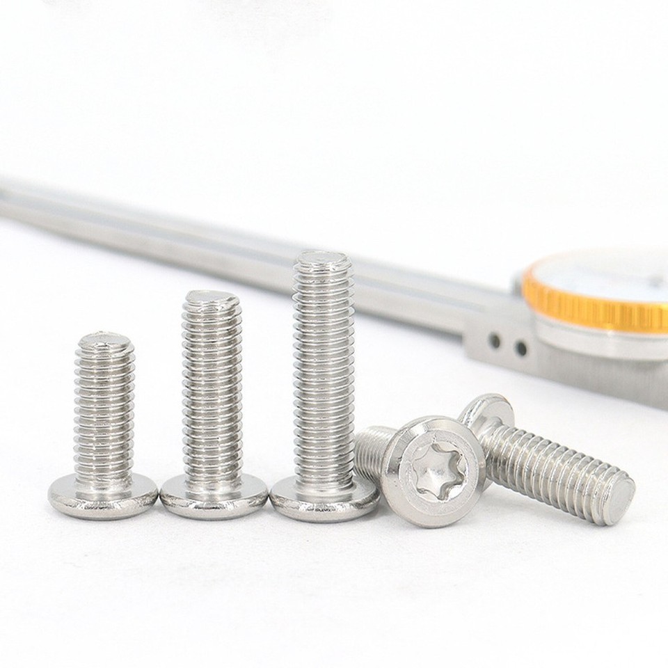 304 Stainless Steel Furniture Connector Bolts Six-Lobe Torx FLAT HEAD ...