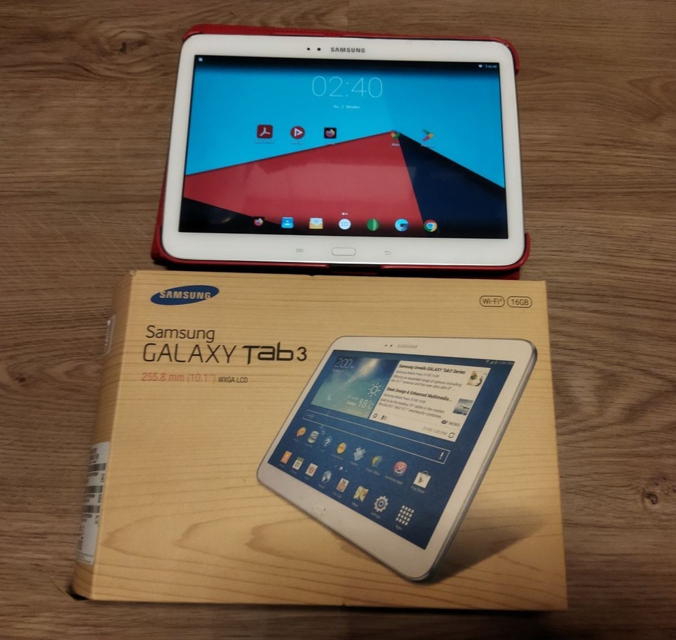 Samsung Galaxy Tab 3 GT-P5200 16GB, Wi-Fi, 10.1 Zoll, Weiß, LineageOS ...