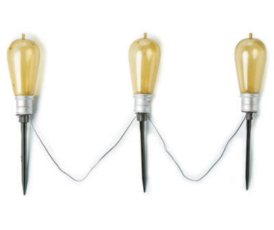 Energy Efficient Led Light & Sound Haunted Edison bulb Pathway Lights ...