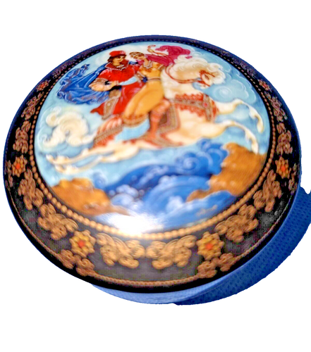 Russian Mini Music Box by Devyatkin – Porcelain, LTD #2530 “Princess ...