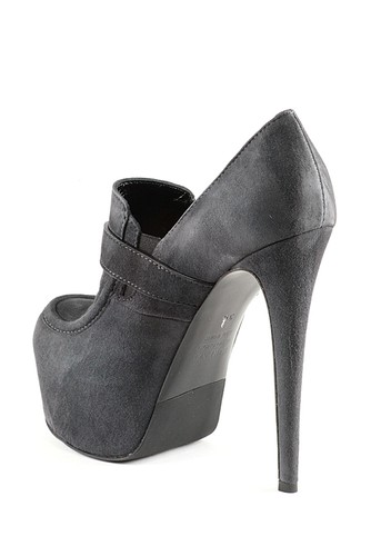 Renzi Suede Italian Shoes 5" Heel Gray New $795 Sizes 5, 6,7,8,9,10 | eBay