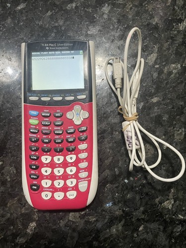Texas Instruments TI-84 Plus C Silver Edition Graphing Calculator ...