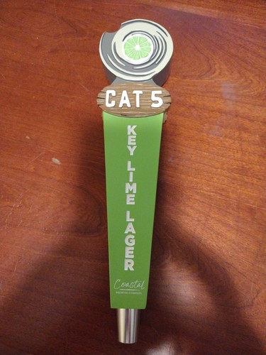 CAT 5 Key Lime Lager Tap Handle New 11" | eBay