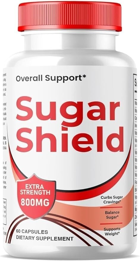(1 Pack) Sugar Shield Blood Sugar Support Supplement for Healthy Blood ...