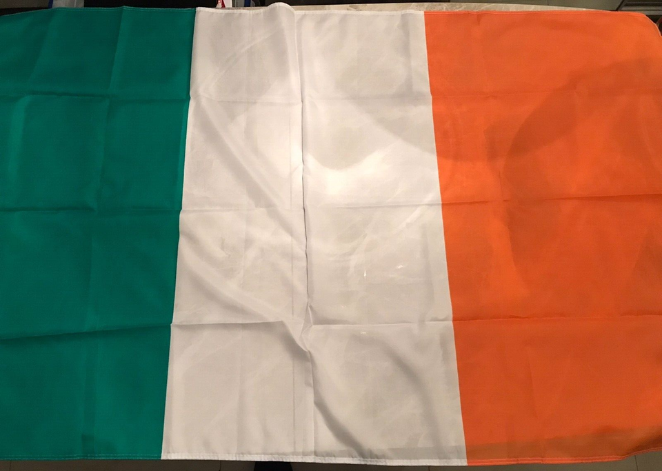 Ireland - Irish Tri Colour Flag 5ft x 3ft with Eyelets 100% Polyester ...