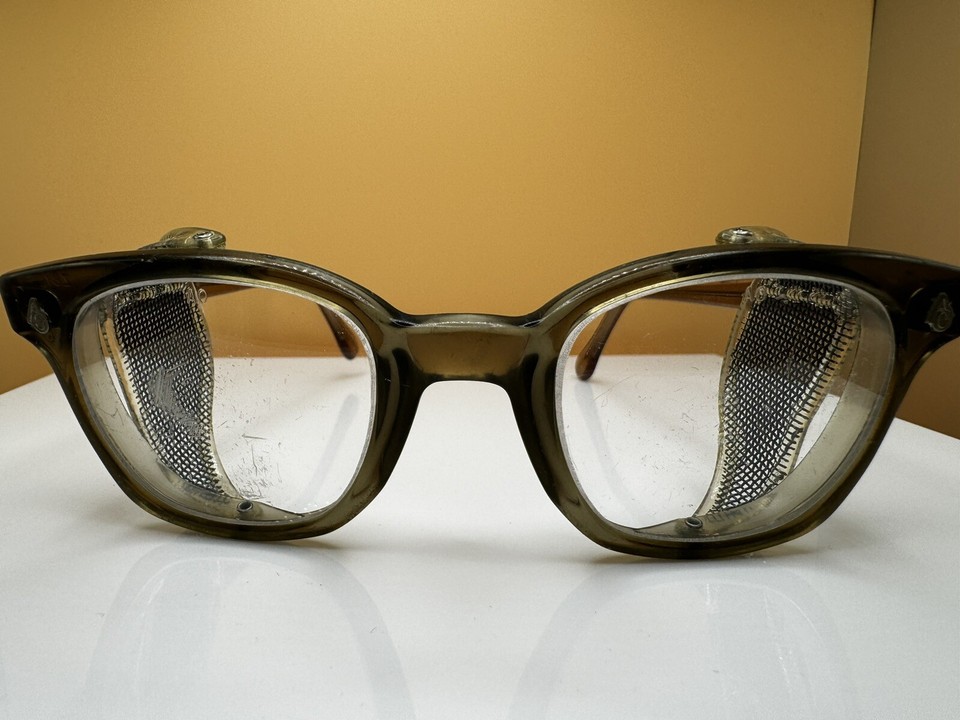 American Optical Safety Glasses Wire Mesh Shield FlexiFit 6M Z87 AO ...