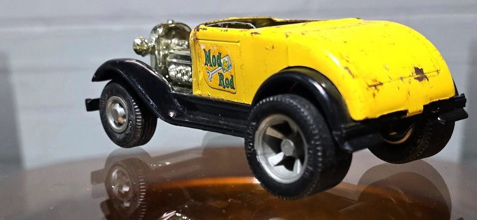 Tonka Mod Rod Model A Ford Vintage Race Car Toy Yellow Black | eBay