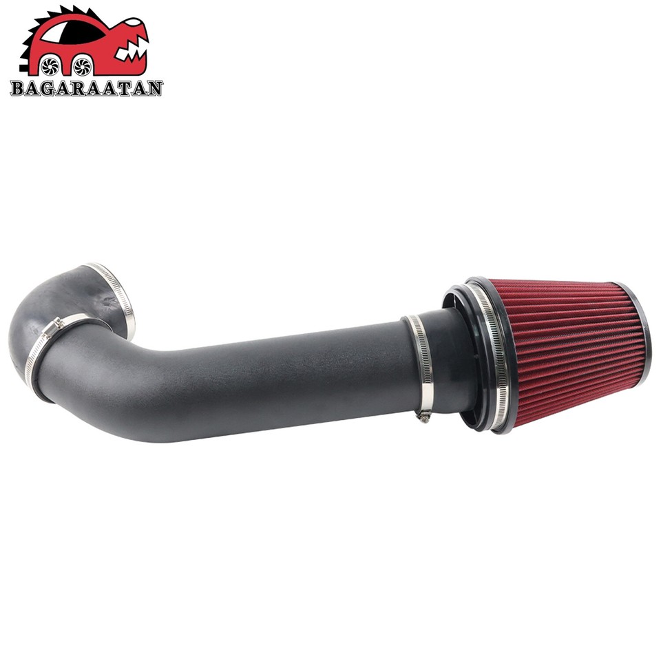 LS Swap Cold Air Intake + Red Filter For LSX LS1 LS2 4.8 5.3L 5.7L 6.0L ...
