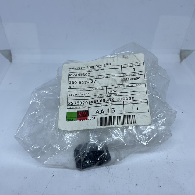 Genuine Volkswagen Rod Clip 3B0827637 for sale online | eBay