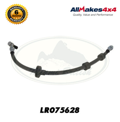 LAND ROVER FRONT BRAKE HOSE TUBE RANGE 03-12 LR075628 AM4x4 | eBay