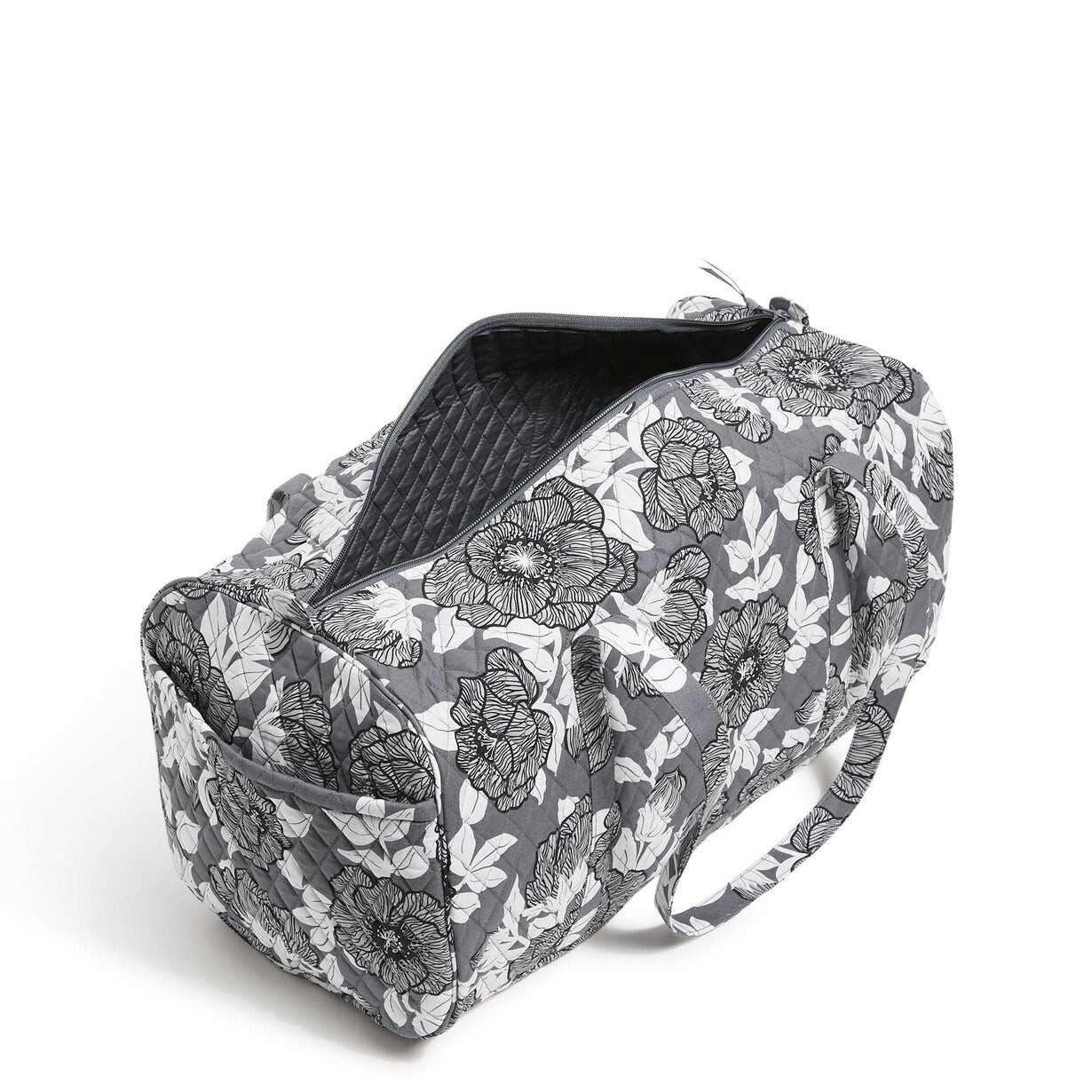 Moon Shadow Meadow Vera Bradley Large Travel Duffel NWT Cotton 22 x 11 ...