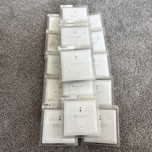 Lot of 17 NOTIFIER FRM-1 Fire Alarm Intelligent Addressable Relay ...