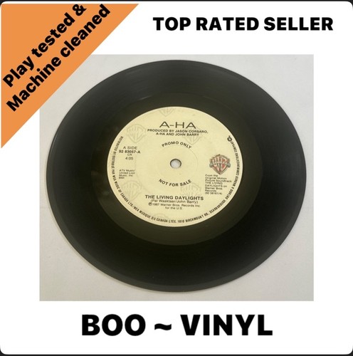 AHA the Living Daylights Rare Canadian Promo Vinyl Record 7” Single EX ...