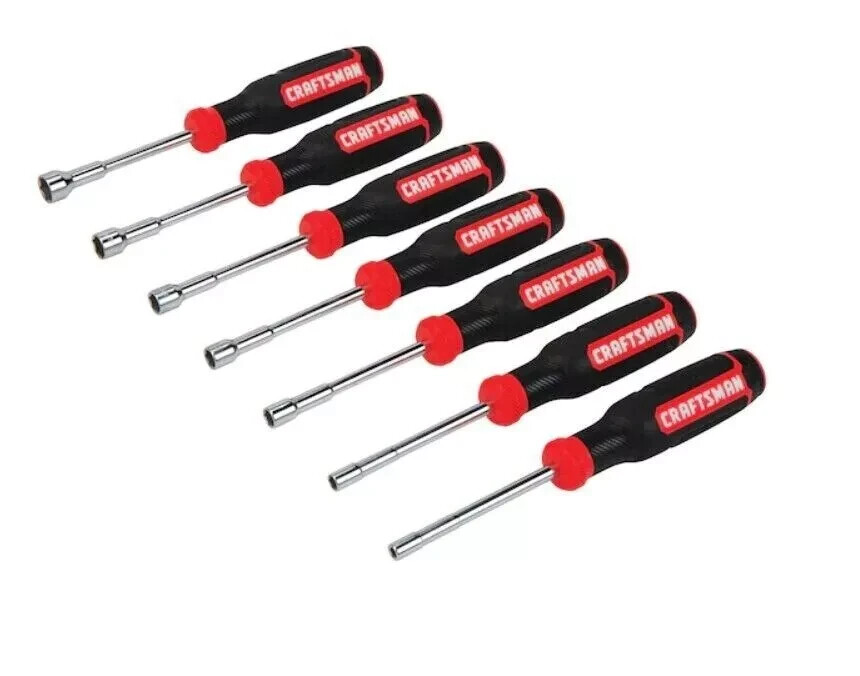 Craftsman 7 Piece SAE Metric Screwdriver Nut Driver Set CMHT65081 | eBay