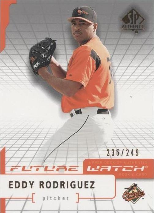 2004 SP Authentic - Future Watch Eddy Rodriguez #100 Silver /249 (RC ...