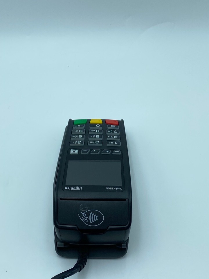 Ingenico Desk/3500 Black Handheld Ethernet Color Display Credit | eBay