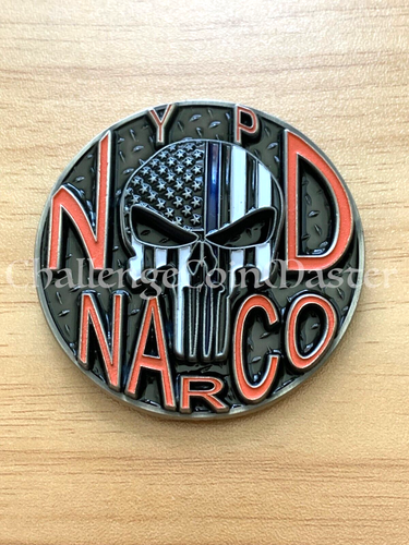 A1 NYPD Burnt Orange NARCO RANGER Punisher Narcotics Police Cobra ...