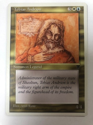 1x Tobias Andrion 1995 Chronicles Magic Cards, COMBINED SHIPPING | eBay