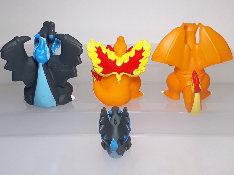 Gigantamax Mega Charizard Charmander Pokemon Figure Set Bandai Kids H08 ...