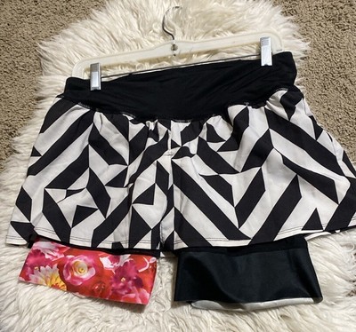 Shebeest Padded Biker Fender Skort Kleo Bloom (Skirt/Short) Size Medium ...