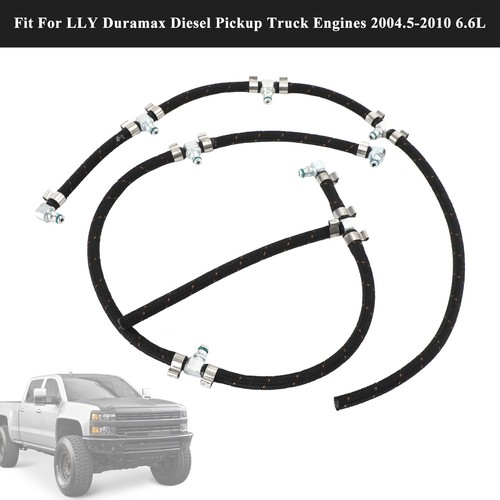 Fuel Injector Return Line Kit Fit Duramax 04-10 6.6L Diesel Truck ...