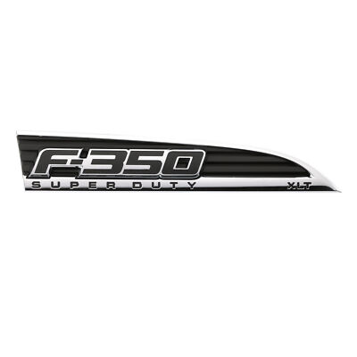 NEW OEM Ford 11-16 F-350 Super Duty "F-350 SUPER DUTY XLT" Emblem CC3Z ...