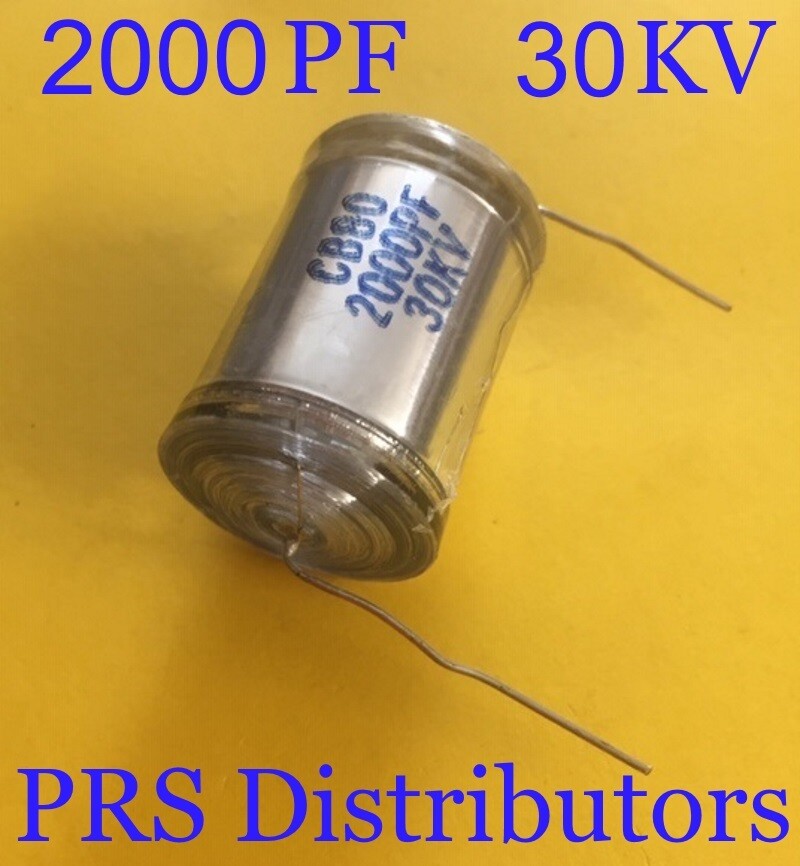 Film Capacitor 2000PF 30KV CB80 for Marx Generator Ham Audio DC Pulse ...