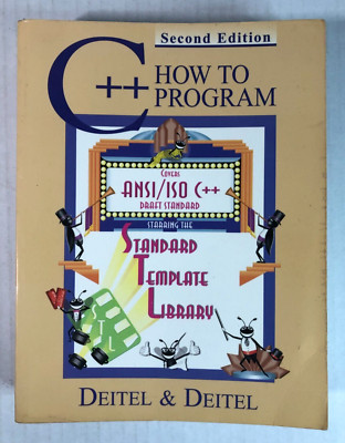 C++ How To Program Second Edition-Covers ANSI/ISO C++ - Deitel & Deitel ...