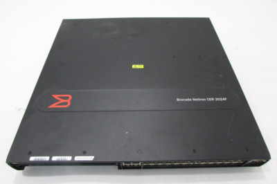 Brocade NI-CER-2024F-ADVPREM-AC NetIron CER 2024F 24x SFP ports 100/ ...