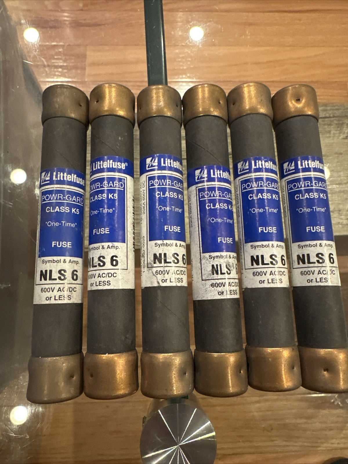 Littlefuse NLS 6 Power-Gard Class K5 One Time Fuse ( Lot of 6) | eBay