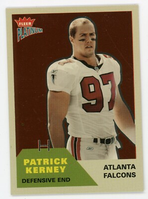 2002 Fleer Platinum Finish Patrick Kerney #116 #/100 Falcons | eBay