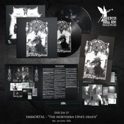 Immortal The Northern Upir’s Death PICTURE DISC Black Metal Mayhem ...