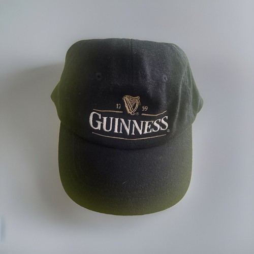 Official Guinness Beer NWOT Baseball Cap Hat Black Adj Strapback St ...