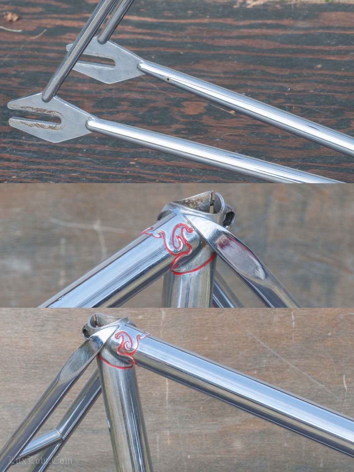 Vintage 1964 Carlton International Track Bicycle FRAME FORK 531 ...