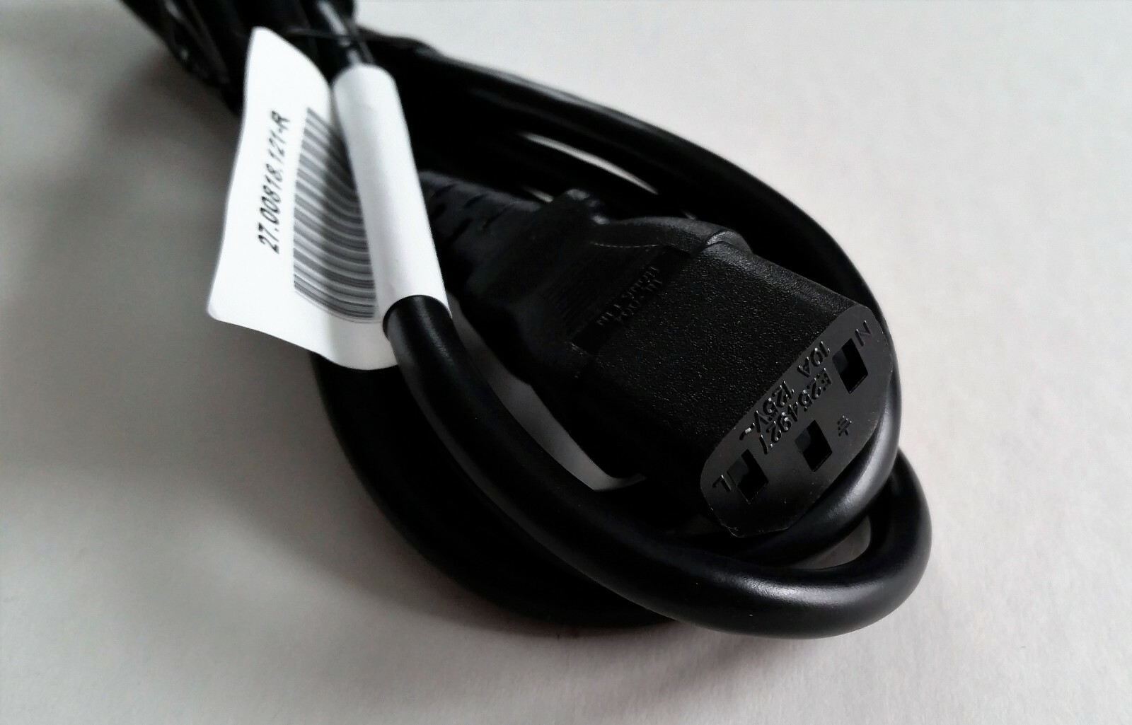 Honglin 3-Prong 125V 10A 6Ft AC Power Supply Cable E254927 HL-004 | eBay