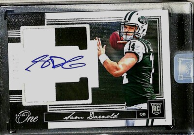 2018 Panini One Relic Rookie Autograph #67 Sam Darnold No 18 of 125 | eBay
