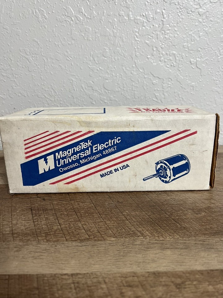 MagneTek Universal Electric Motor 3000 RPM 1/70 HP HVAC Model: JA1C162G ...