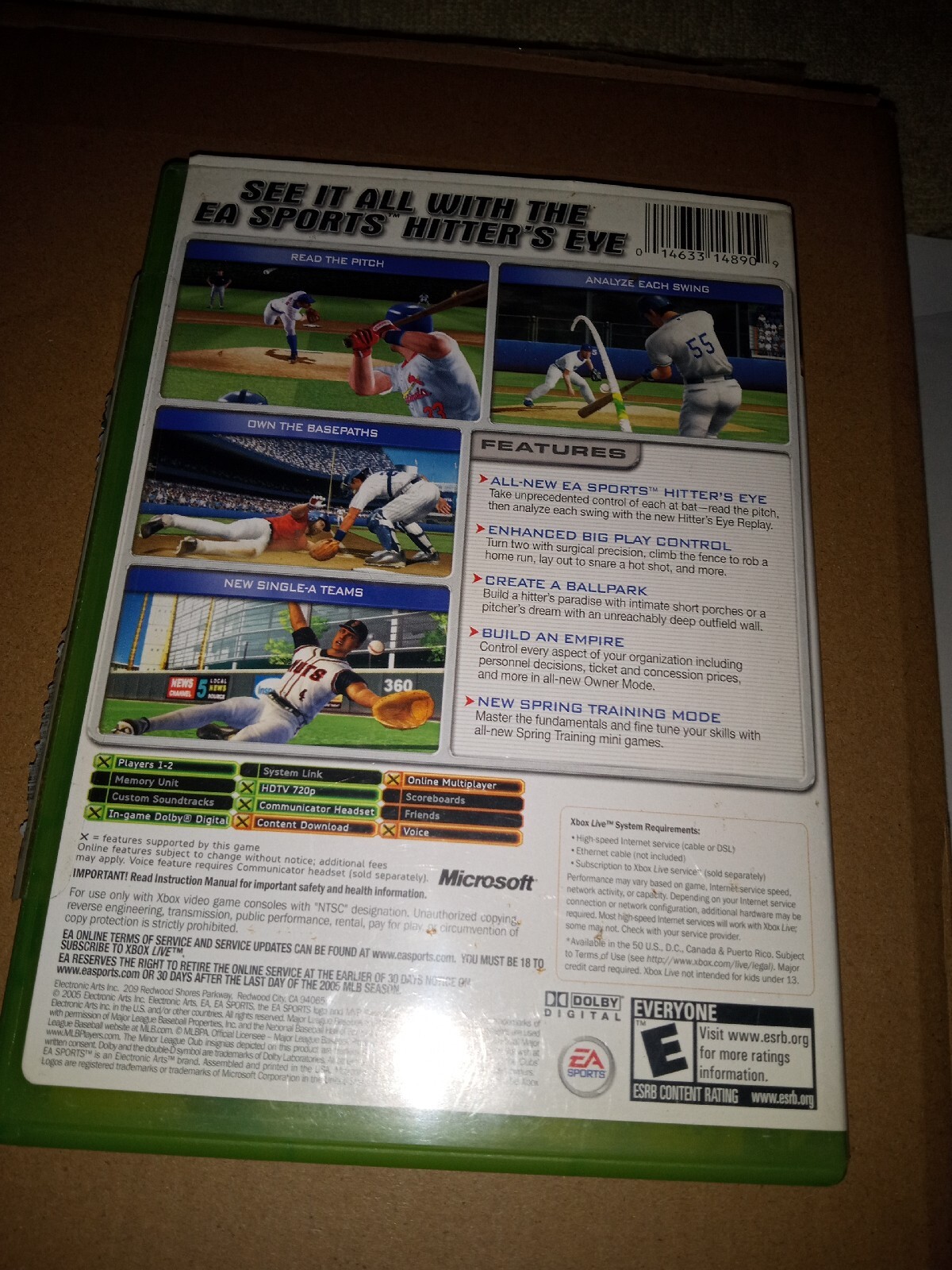 MVP Baseball 2005 (Microsoft Xbox, 2005) complete 14633148909| eBay