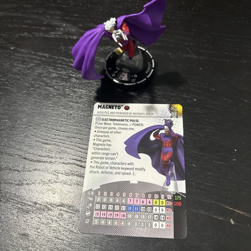 Marvel Heroclix Deadpool and Weapon X Magneto #050 Super Rare | eBay
