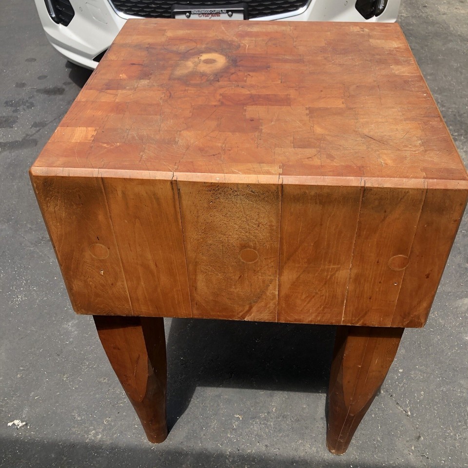 Vintage, Authentic Butcher Block Antique Butcher Block | eBay