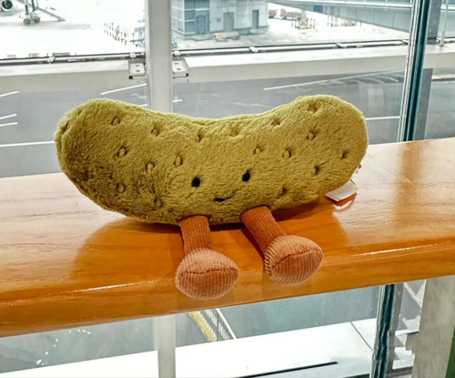 6” Amusable Pickle Soft Plush Toy For Kids And Adults Fun Collectibles ...