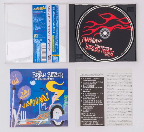 BRIAN SETZER ORCHESTRA VAVOOM! Japan Limited CD Obi Booklet Japanese ...