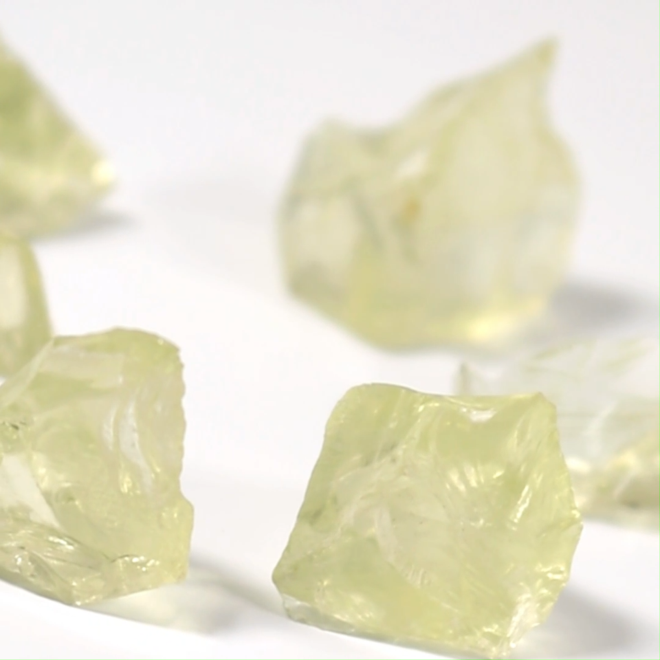 100 Ct. Natural Raw Rough Lemon Yellow Topaz Healing lot for Cabbing ...
