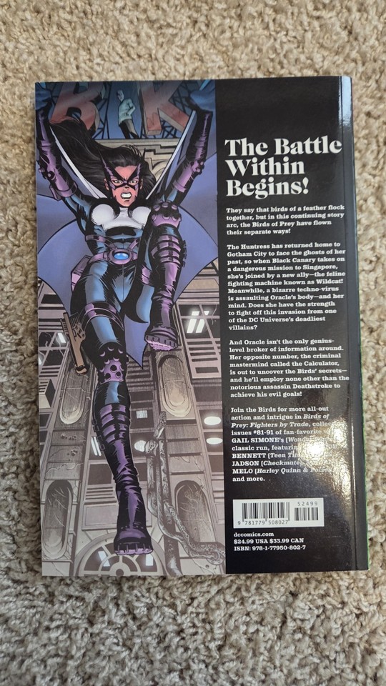 Birds Of Prey Fighters By Trade Gail Simone DC Comics TPB | eBay