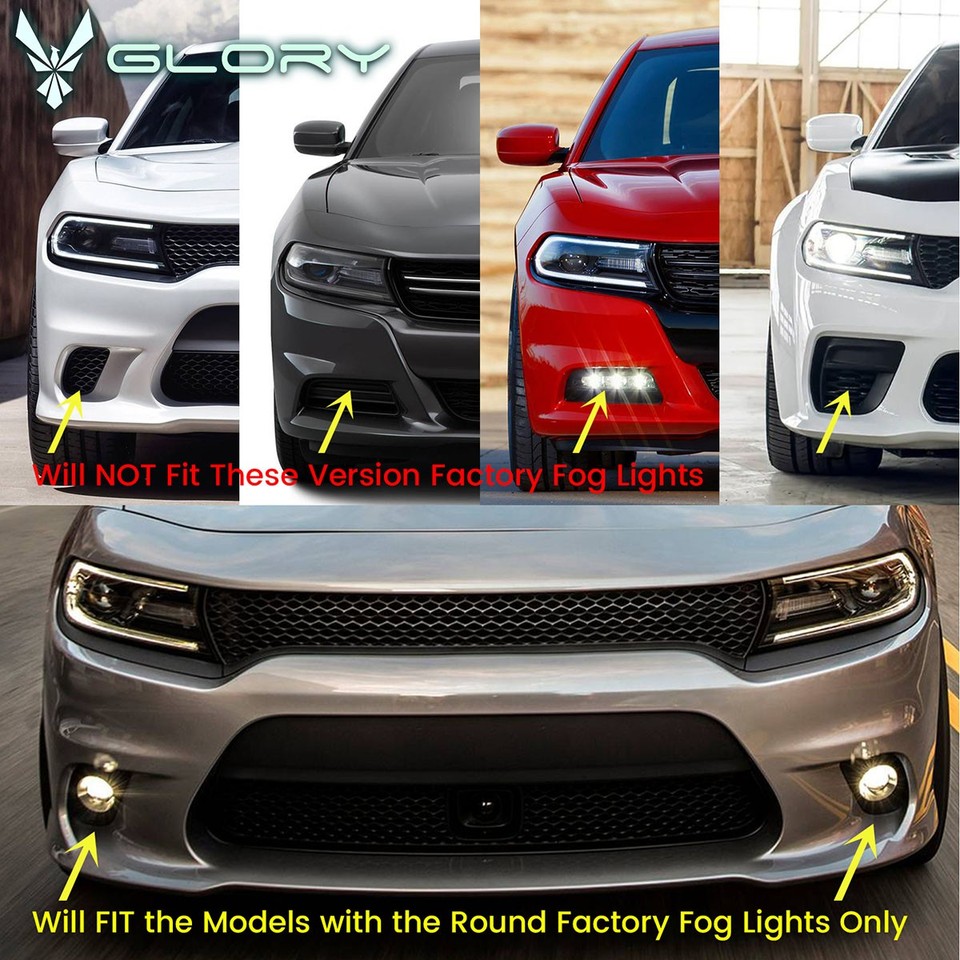 For 15-23 Dodge Charger Foglights 12V 55W Bulb Lamp Replacement Mopar ...