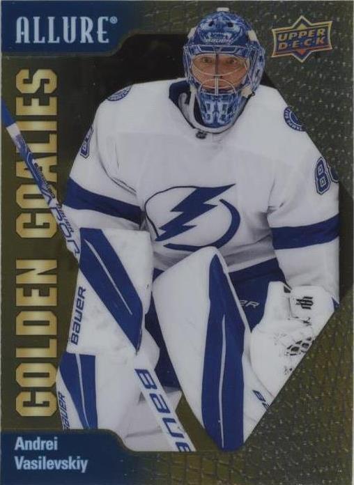 2023-24 Upper Deck Allure - Golden Goalies Andrei Vasilevskiy #GG-11 ...